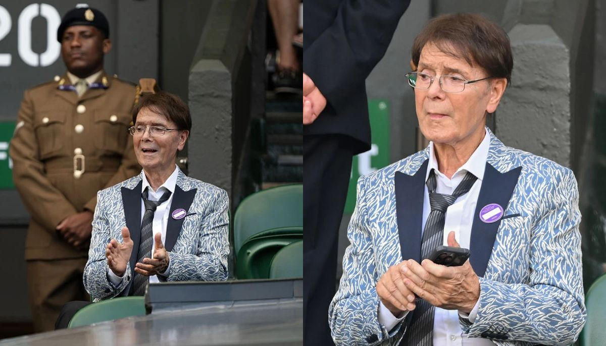 Sir Cliff Richard delights fans with rare public appearance