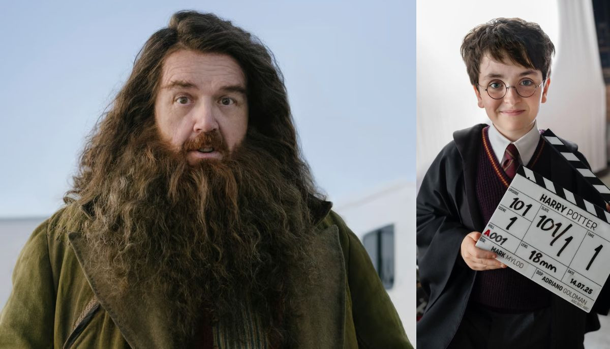 'Harry Potter' reimagined: First look of Nick Frost as Hagrid