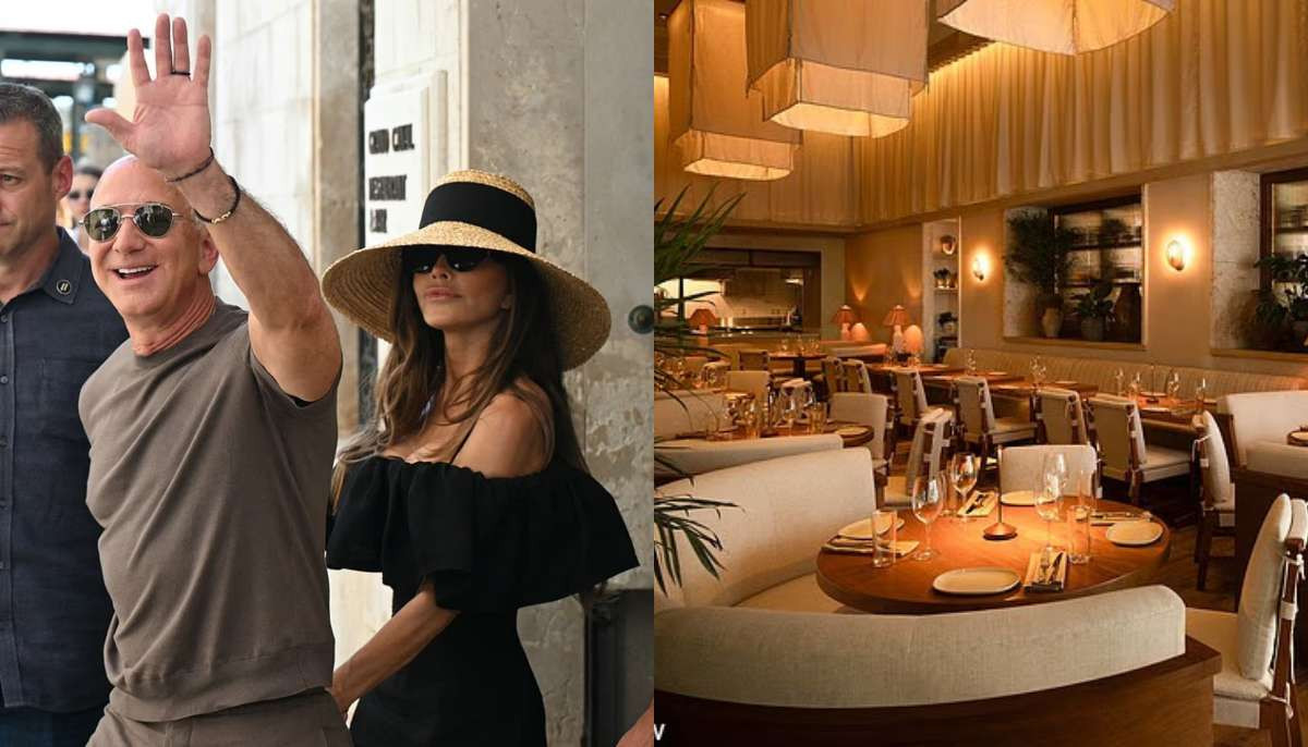 Jeff Bezos, Lauren Sanchez spotted dining after secretive Europe wedding